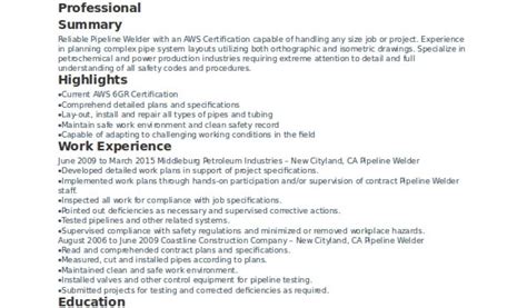 Welder Resume Word Format Welder Resume Template 6 Free Word Pdf