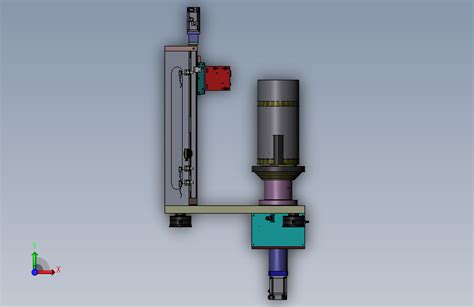 激光测量系统总成 Solidworks 2015 模型图纸下载 懒石网