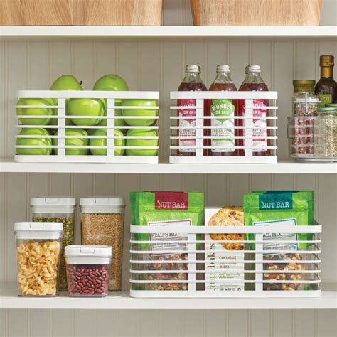 Mdesign 6 Piece Metal Wire Cub Or Bin Set And Reviews Wayfair