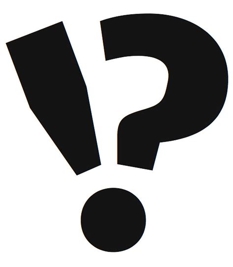 Interrobang In Celebration Of National Punctuation Day Las Flickr