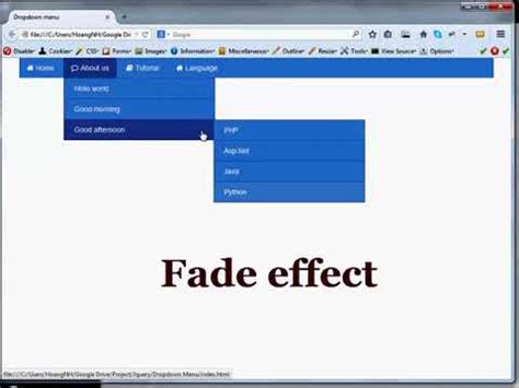 How To Make Drop Down List In Html Css YouTube