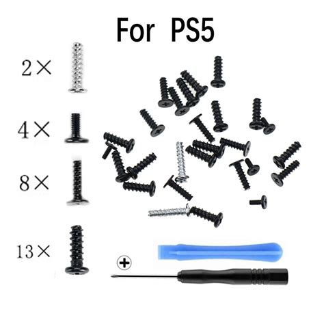 Jcd For Ps5 Handle Full Set Screw For Ps5 Controller Screws Head Screw