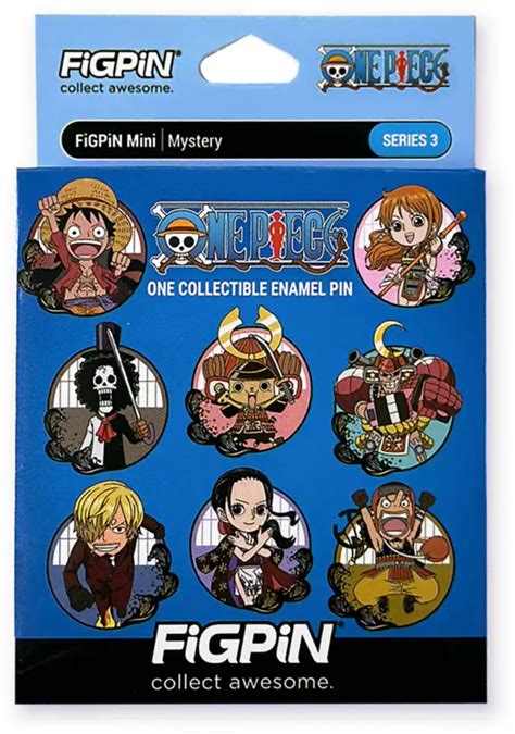 Popmarket Figpin Mystery Mini Pin One Piece Series 3 1 Pin Collectibles