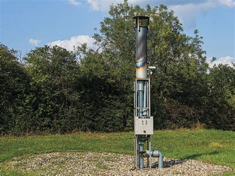 Gasfackel Und Blockheizkraftwerk Abwasserverband Untermain