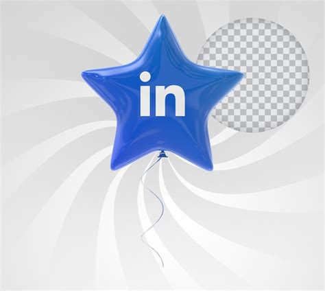 Premium Psd 3d Render Linkedin Icon Isolated