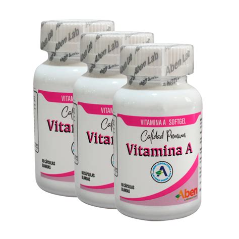 Vitamina A Pack X3