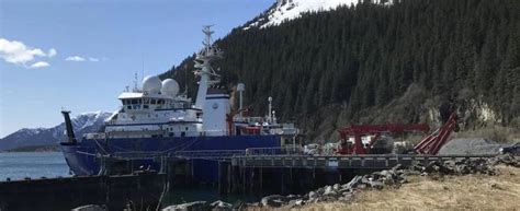 Satellite Data From Ship Captures Landslide Generated