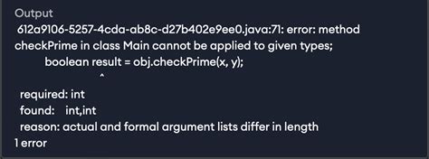 My Code Does Not Work Prime Number Between Intervals Java Stack Overflow