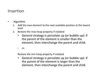 Heap Sort Heapify Method Build Max Heap Algorithm Ppt
