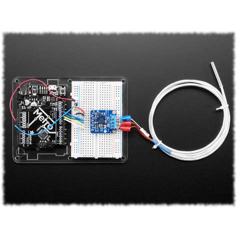 Temperature Sensor Pt1000 Rtd Amplifier Max31865 Mchobby Vente De
