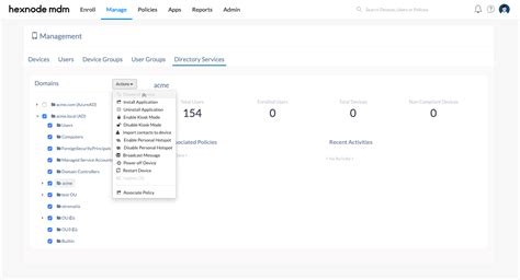 Active Directory Based Device Management Hexnode Help Center