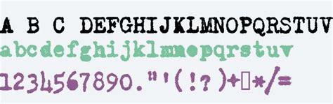 Old Typewriter Fonts Free Download OnlineWebFonts COM