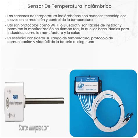Sensor De Temperatura Inalámbrico How It Works Application And Advantages