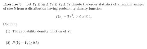 solved exercise 3 let yi