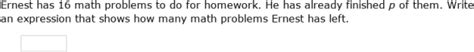 IXL Write Variable Expressions Word Problems Th Grade Math