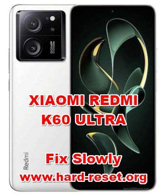How To Fix Slow XIAOMI REDMI K60 ULTRA To Run Faster And More Responsive Fix Lagging