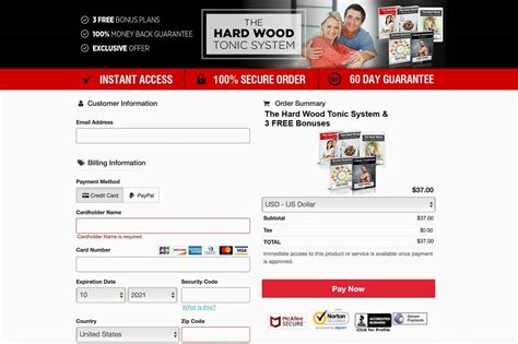 Hard Wood Tonic System Reviews Is It Effective For Men Sequim Gazette