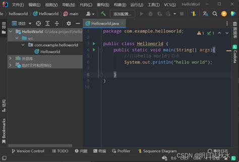 Idea202131创建hello Wrold和java主类结构idea主类明日祐秋水 的博客 Csdn博客