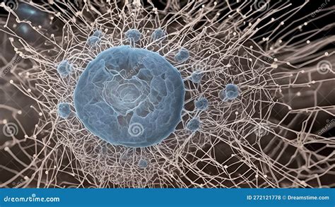 intermediate filaments in a cell