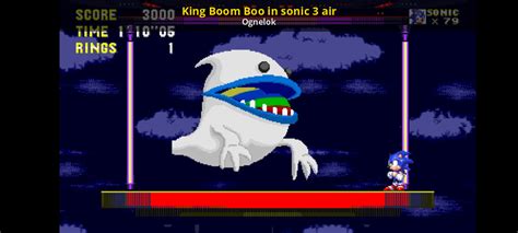 King Boom Boo In Sonic 3 Air Sonic 3 Air Mods