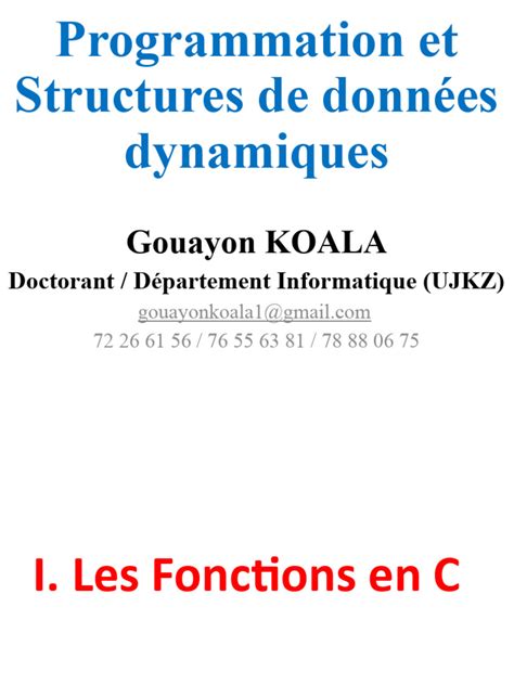 01 isge 2021 koala pdf pointeur programmation données
