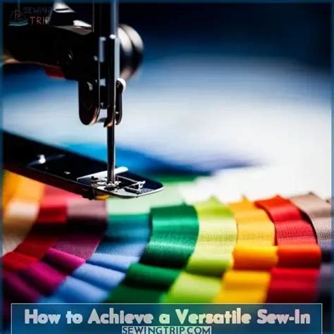 How To Achieve A Versatile Sew In