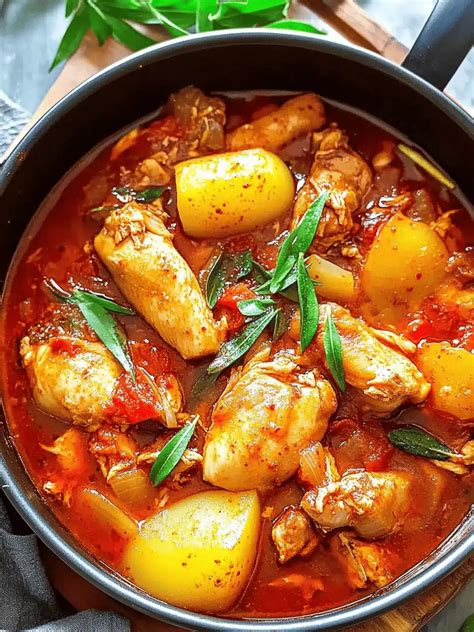 Irresistible Easy Dakdoritang Comforting Korean Spicy Stew