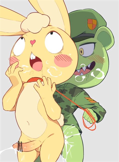 Usamimi Umisag85rabb99 Cuddles Happy Tree Friends Flippy Happy