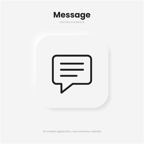 3d 메일 편지 메시지 잡담 말하다 대화 모바일 앱 웹 사이트 Ui에 대한 게시물 아이콘 기호 기호 프리미엄 벡터