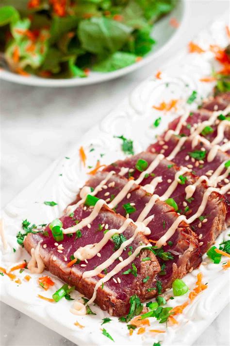 Perfect Seared Ahi Tuna Recipe Chew Out Loud