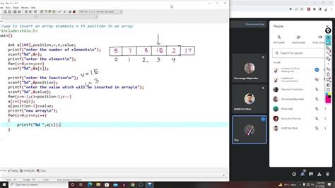 Array Insert Delete Youtube