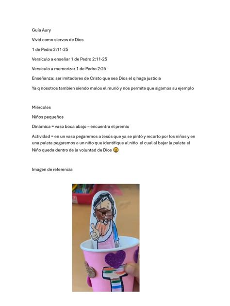 Actividades Cristianas Para Niños Pdf