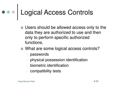 Ppt Computer Controls And Security Powerpoint Presentation Free