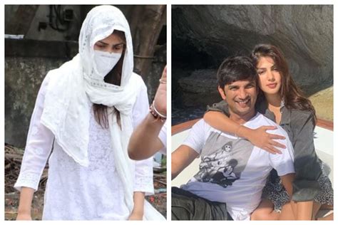 Sushant Singh Rajputs Rumoured Girlfriend Rhea Chakraborty Visits