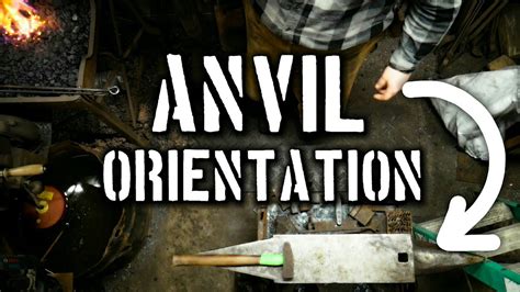 Proper Anvil Orientation From Forge Blacksmith Shop Layout Youtube