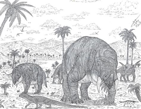 Triassic Landscape By Ladalbarran2001 On Deviantart