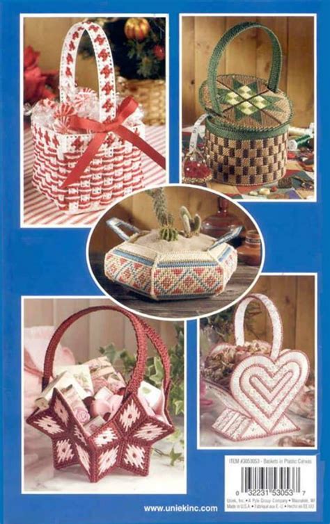 Basket 12 Plastic Canvas Plastic Canvas Patterns Plastic Canvas Crafts