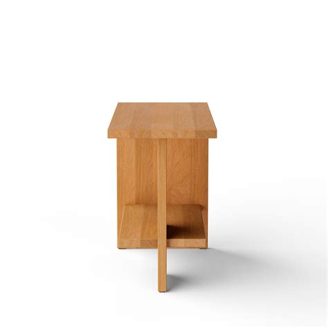 Nine Tee Side Table Rectangular Oiled Oak Finnish Design Shop
