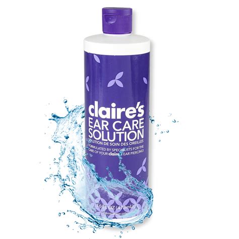 Claires Standard Aftercare Ear Piercing Solution Avoid