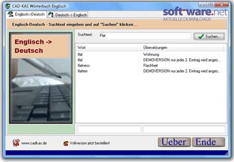 Wörterbuch Englisch Download Windows Deutsch Bei Soft Ware Net