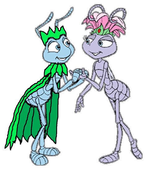 King Flik And Queen Atta By Kingleonlionheart On Deviantart