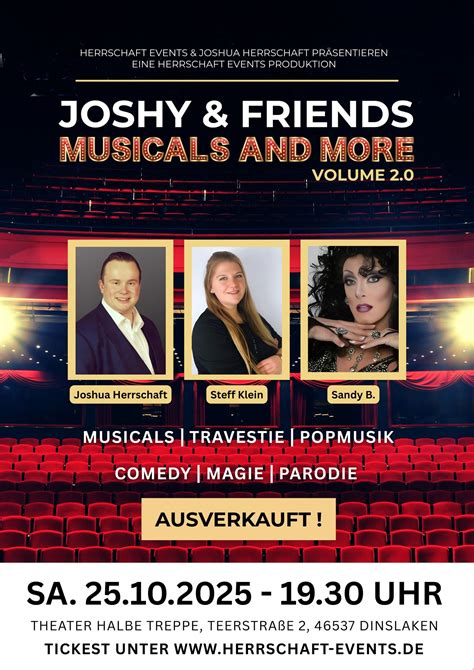 Verschoben Joshy And Friends Musicals And More Vol 2