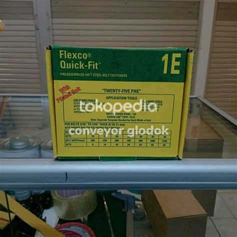 Jual Fastener Flexco 1e Flexco 1 E Jakarta Barat Conveyor Glodok Tokopedia