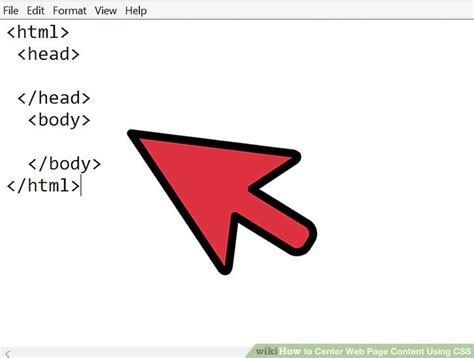 How To Center Web Page Content Using CSS 7 Steps With Pictures