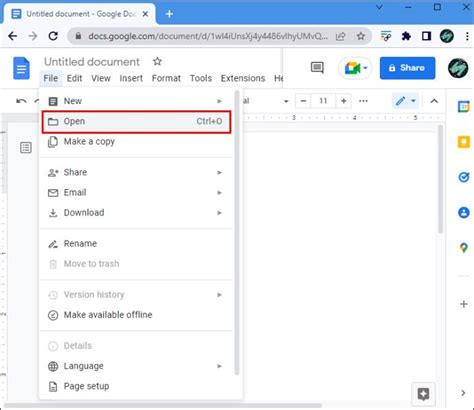 Cara Membuka Fail DOCX Dengan Dokumen Google
