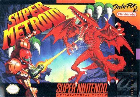 Super Metroid 1994 Box Cover Art Mobygames
