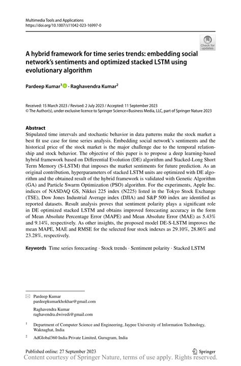 A Hybrid Framework For Time Series Trends Embedding Social Networks