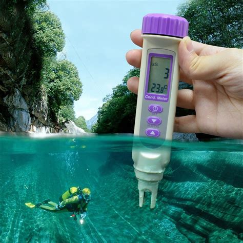 Digital Tds Ec Conductivity Meter Ip65 Waterproof Discount Instruments