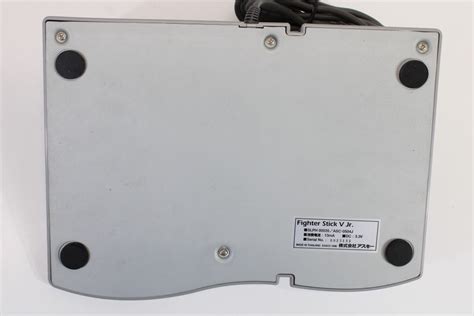 ASCII Fighter Stick V Jr Arcade Joystick Controller ASC 0504J B Playstation PS1 PS2 Retro