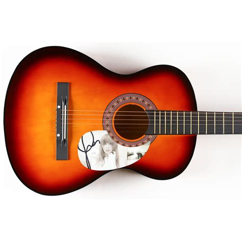 Taylor Swift Signed 38 Acoustic Guitar Jsa Pristine Auction